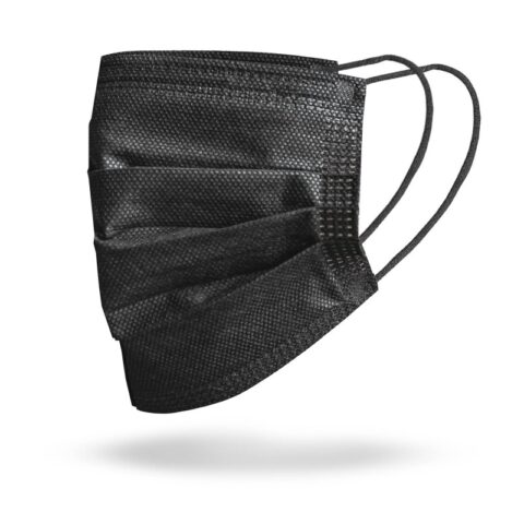 Black Disposable Face Mask – Monarch Resources